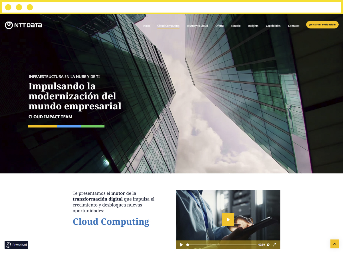 NTT DATA | Cloud Impact Team - Totumo Agencia