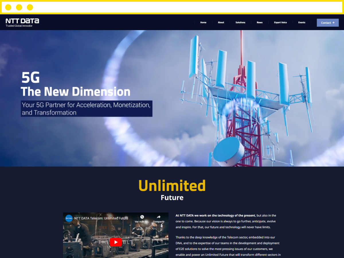 5G NTT DATA - Totumo Agencia